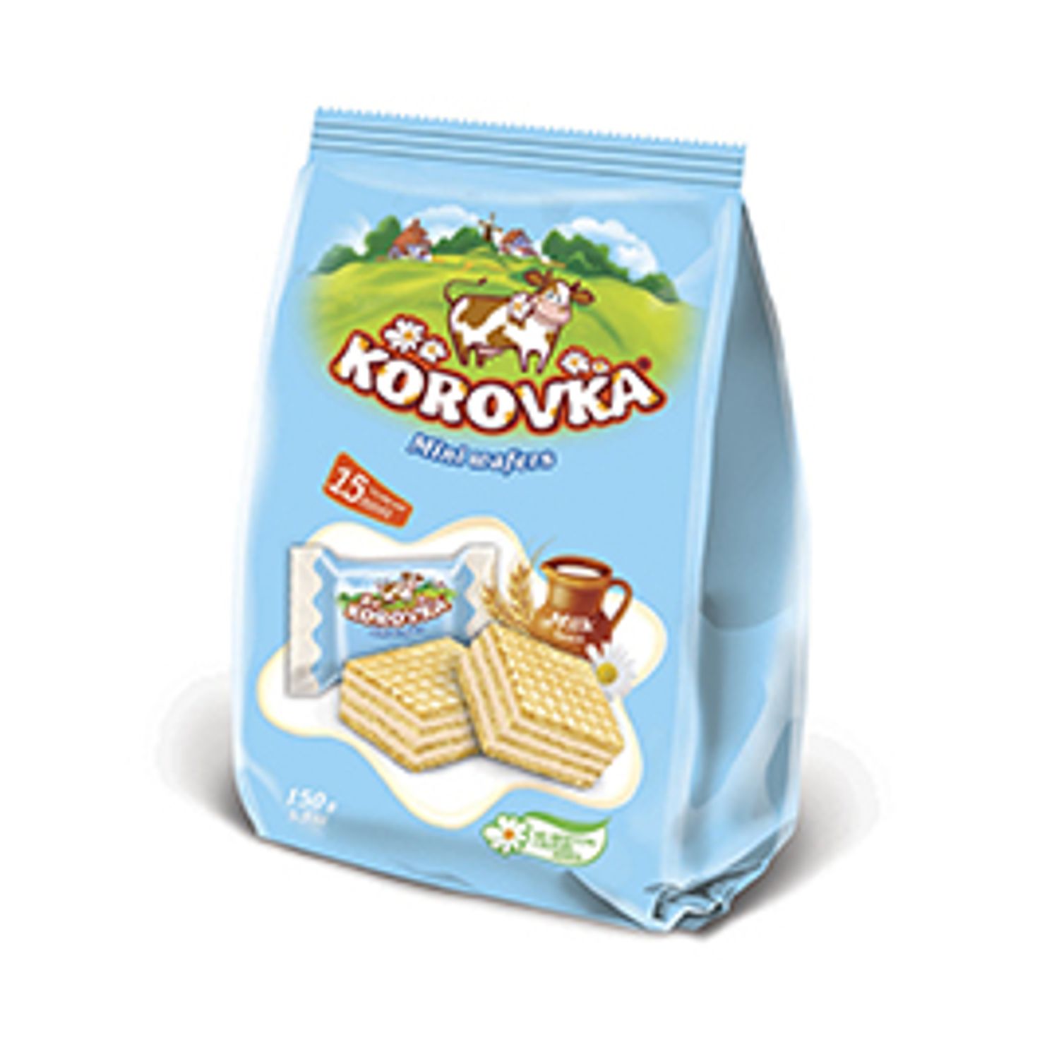 Коровка мини вафли 150gr