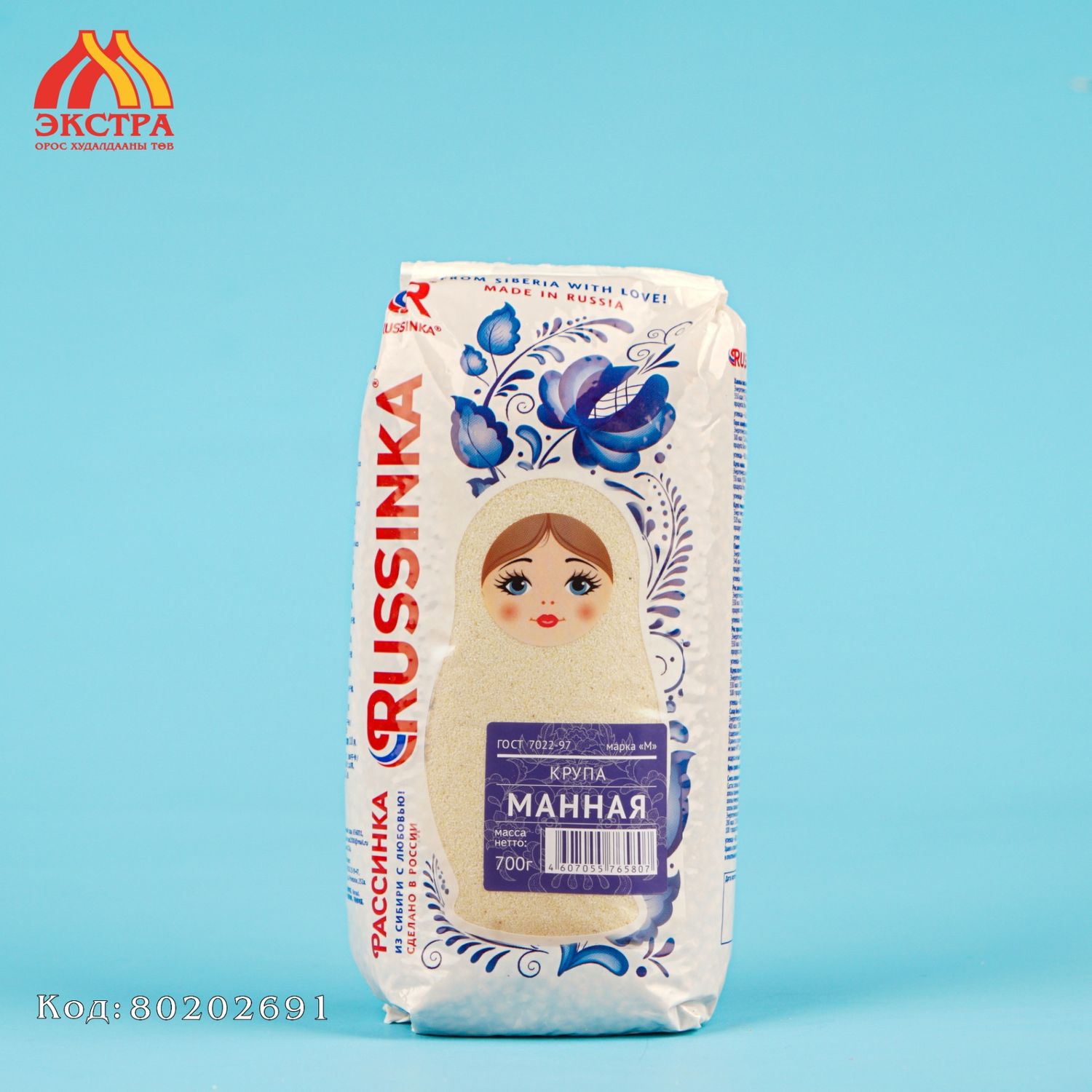 Хүүхдийн будаа Манная 700гр