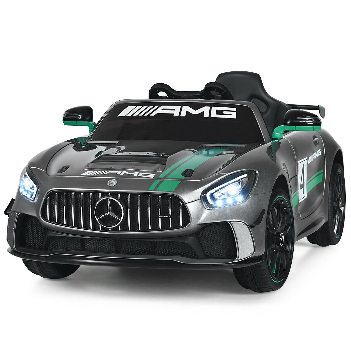 Mercedes Benz Toy Car with 2.4G Remote Control Silver | Bolorhon Kids Store