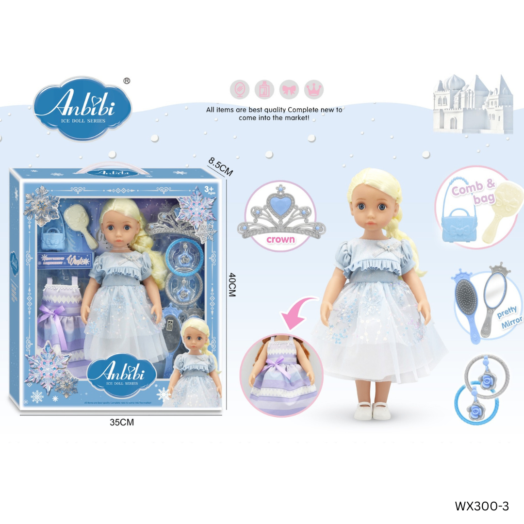 Anbibi Doll - Цасны гүнж | Bolorhon Kids Store