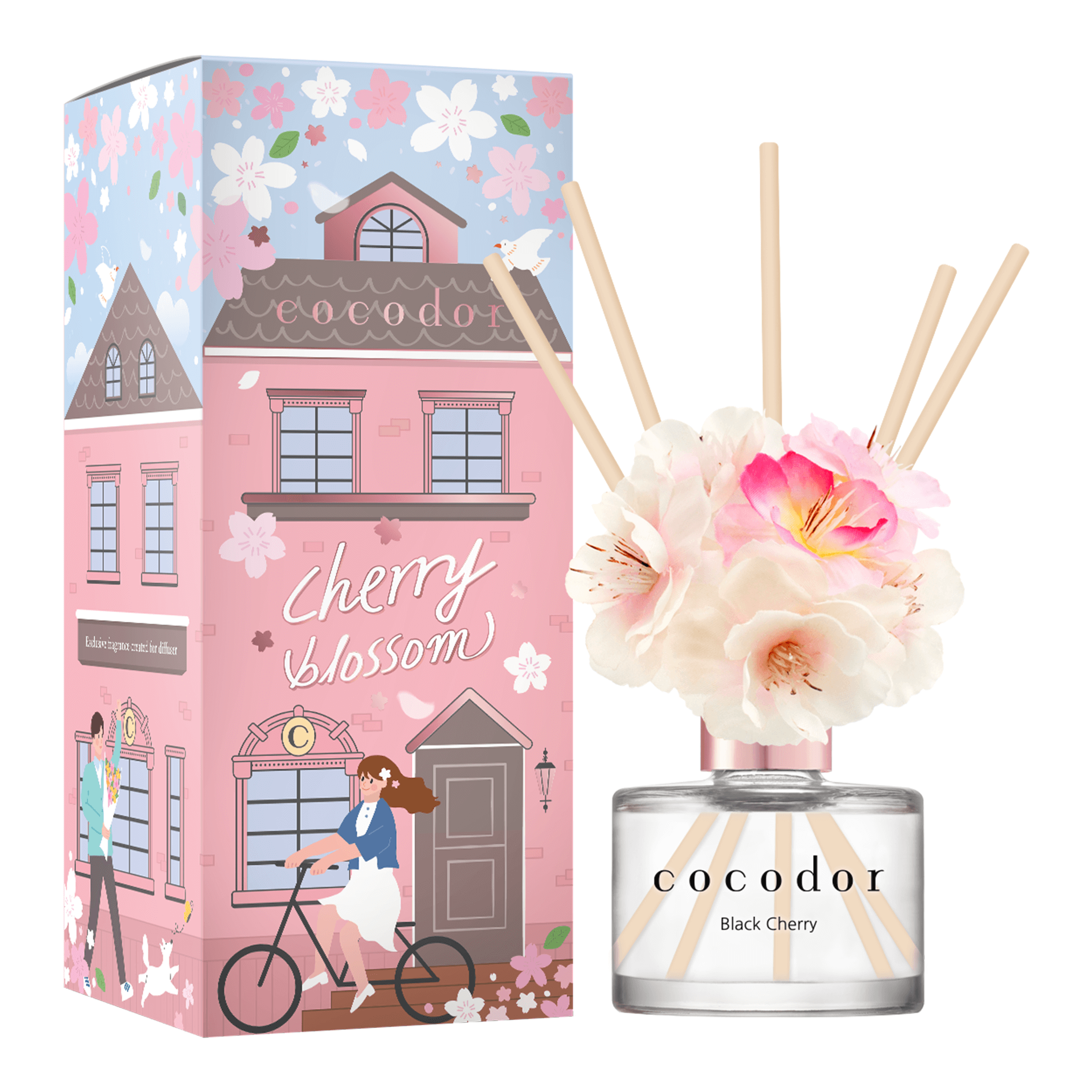 Cocodor Cherry Blossom Diffuser 120ml | CHAMOS COSMETIC