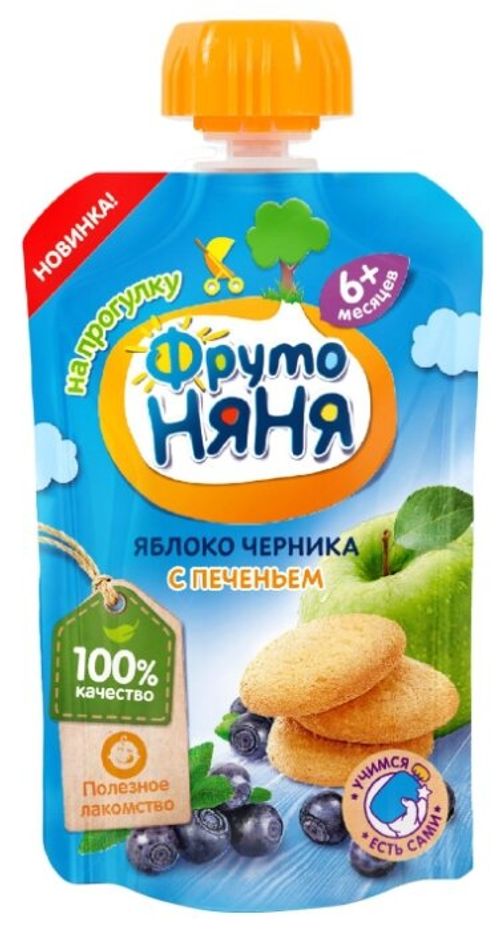 Нухаш Фруто Няня 90гр