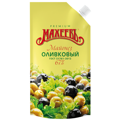Майонез Махеевь олив, өндөг, про 400мл