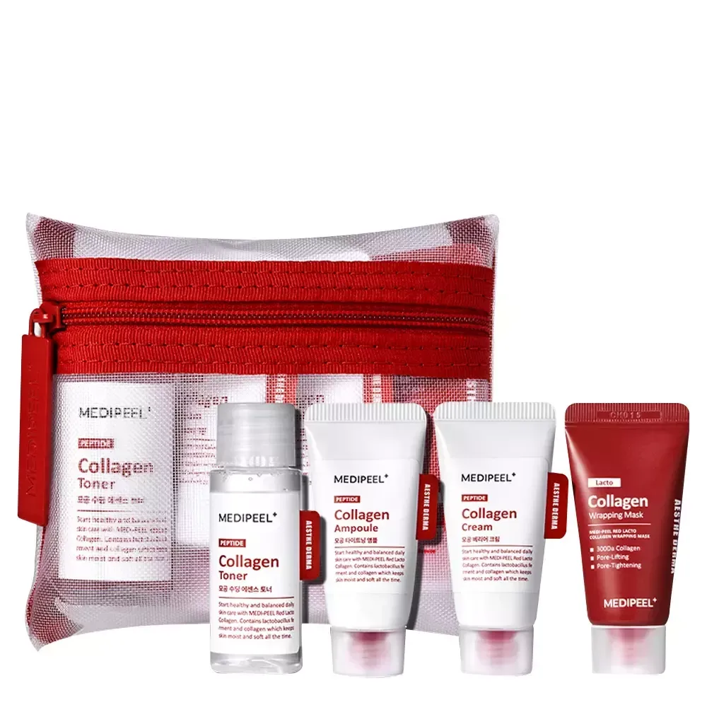 RED LACTO COLLAGEN SKIN CARE TRIAL KIT | Glow & Co