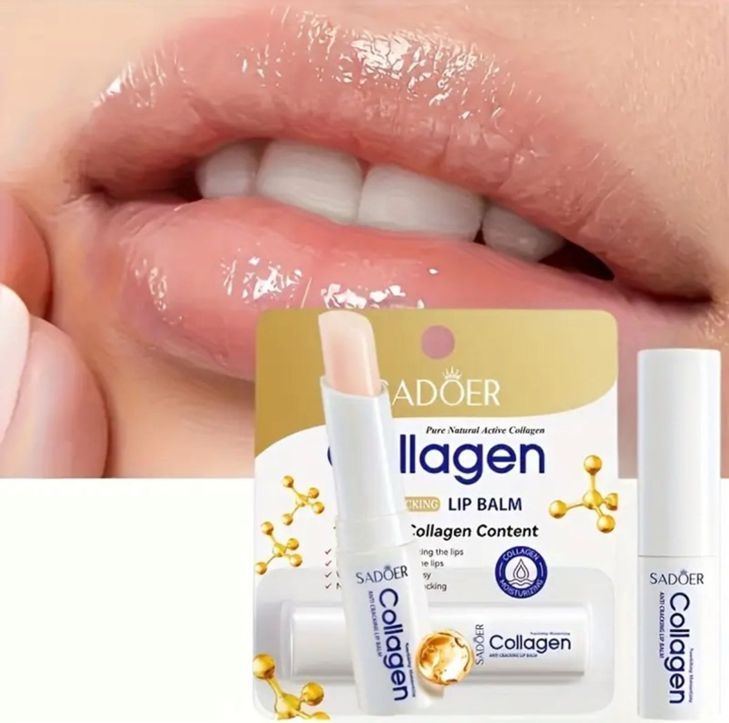 Lip collagen