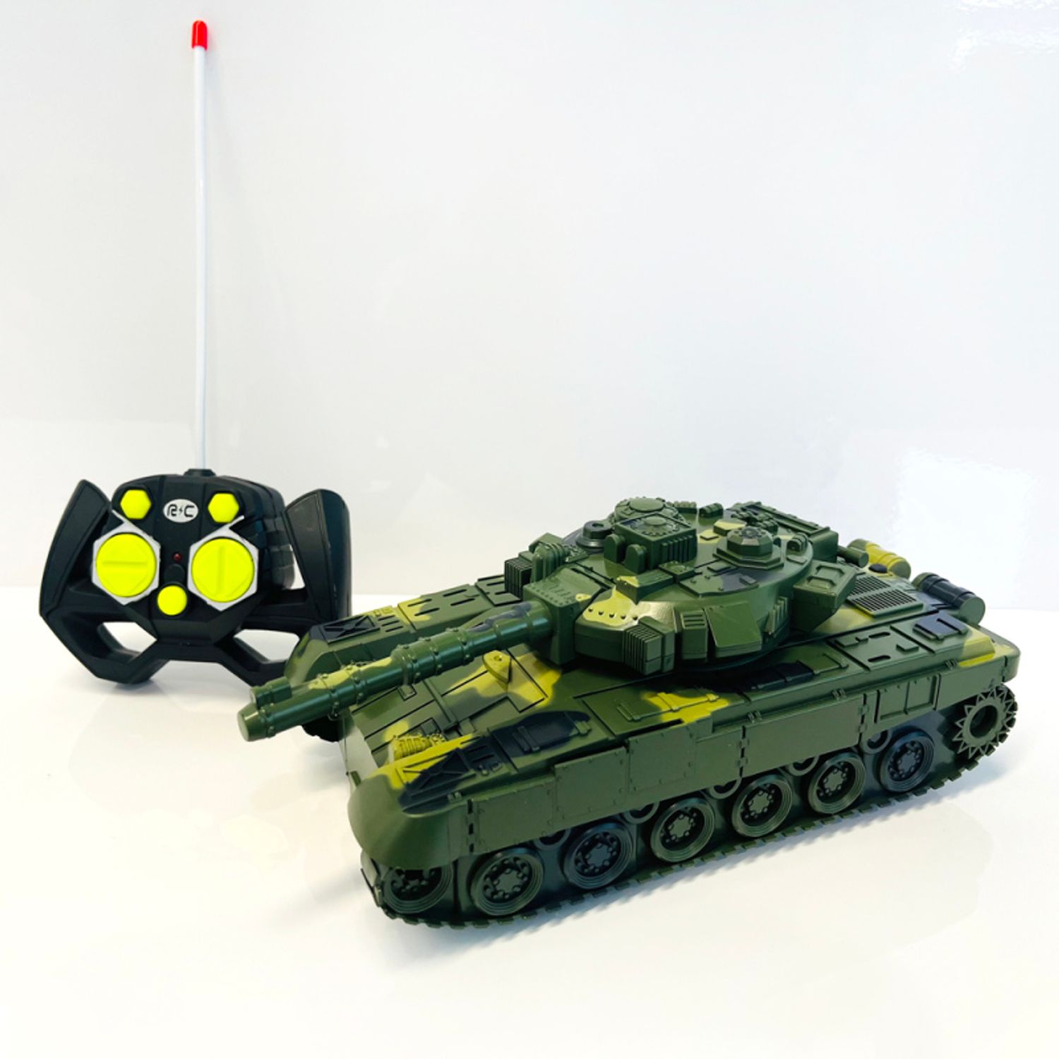 Remote-Controlled Armed Tank Toy (Electric)