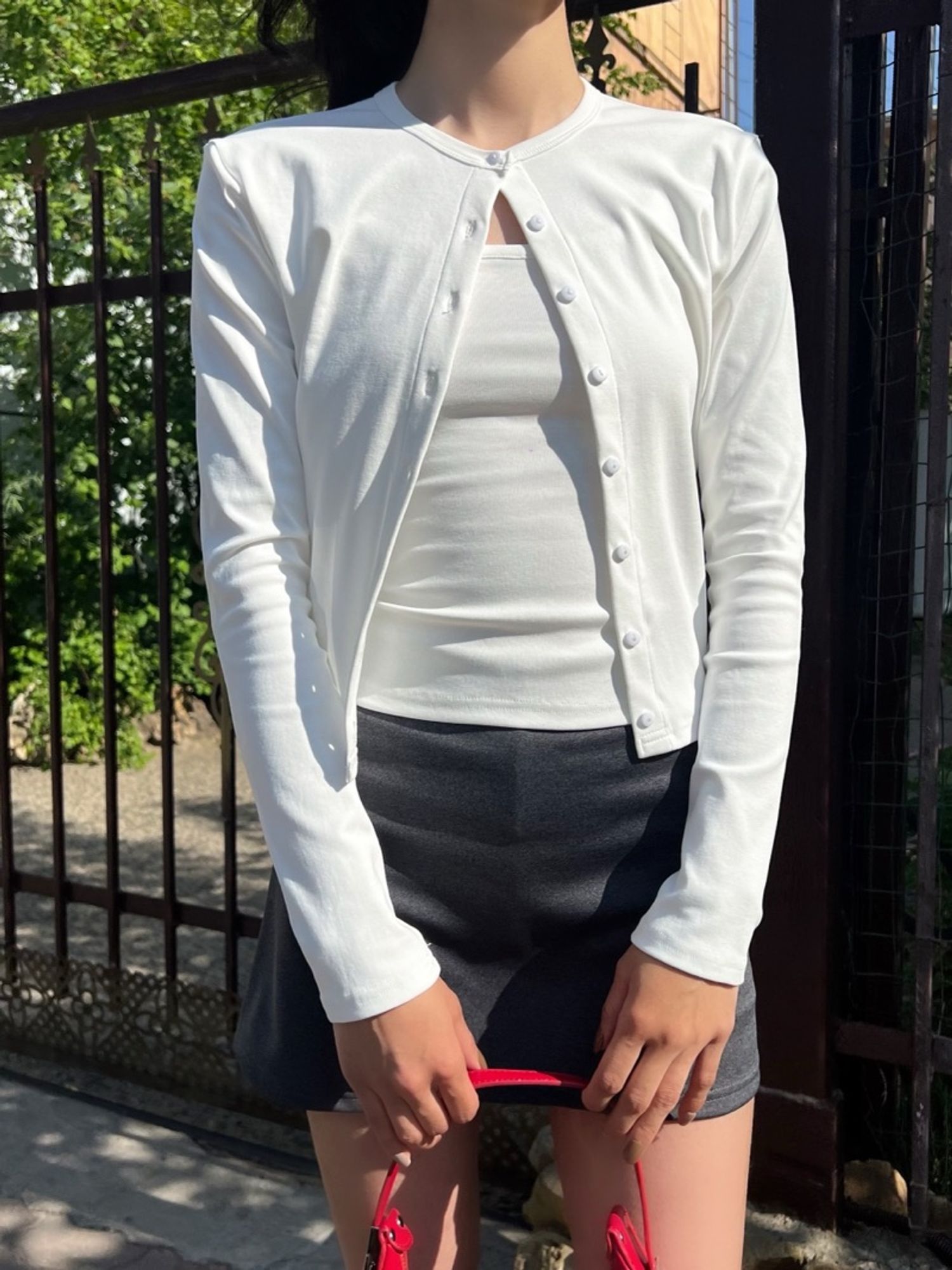 Long sleeve cardigan