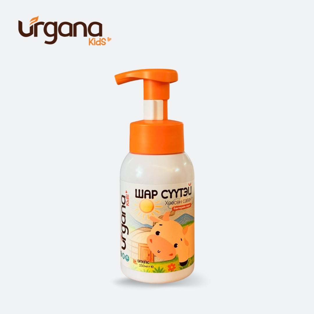 Шар сүүтэй бактерийн эсрэг хөөсөн саван | Urgana