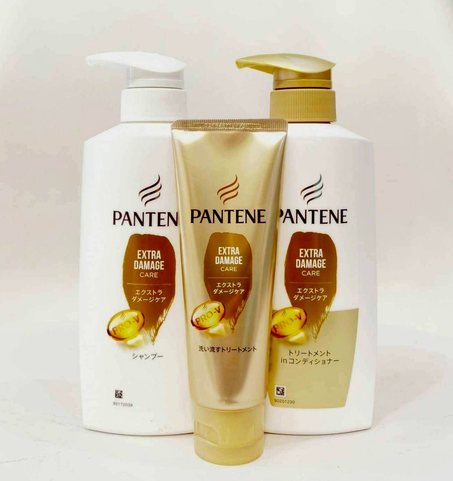 PANTENE- EXTRA DAMAGE SHAMPOO + CONDITIONER + TREATMENT SET