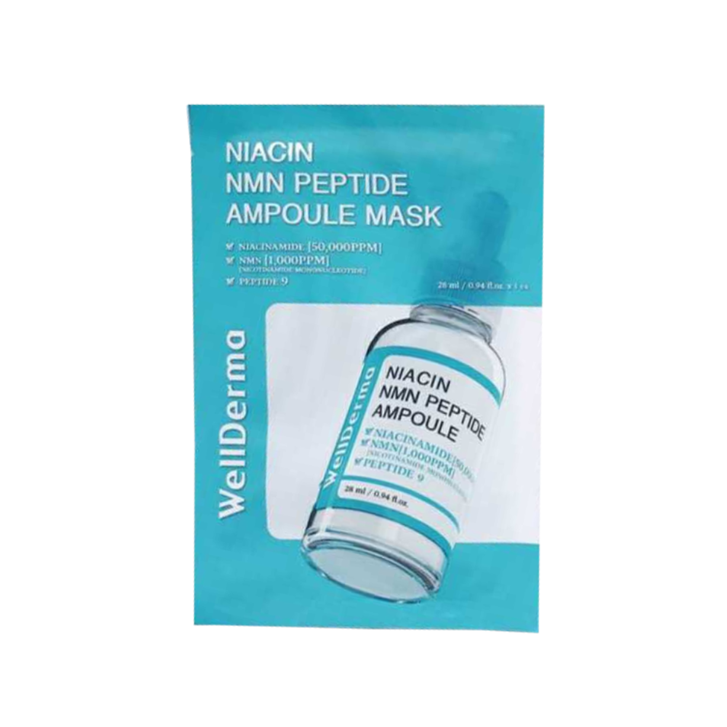 WELLDERMA NIACIN NMN PEPTIDE AMPOULE MASK
