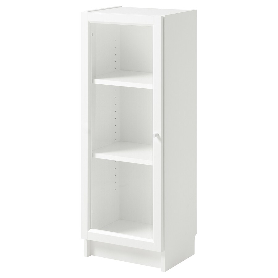 Billy/oxberg шилэн хаалгатай тавиур 40х30х106 /цагаан битүү шилэн ...