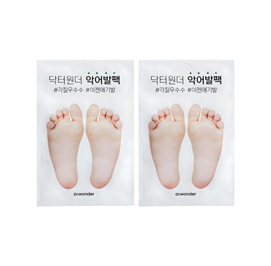 Dr.Wonder Crocodile Foot Pack, 2p | Monpang
