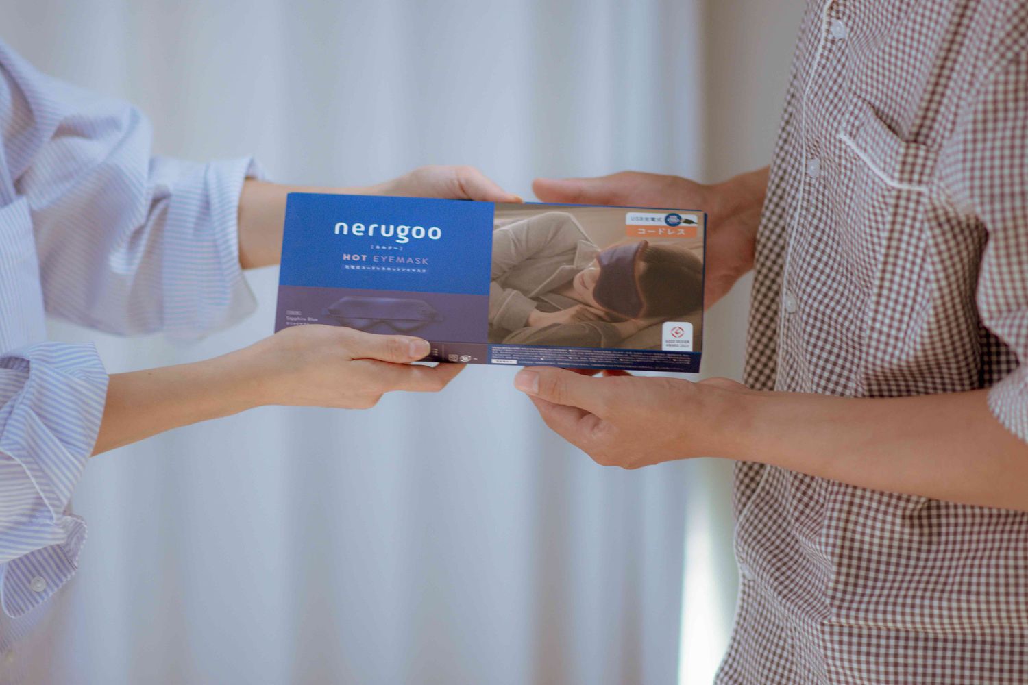 (Дууссан)“Nerugoo” Цэнэглэдэг халуун нүдний маск