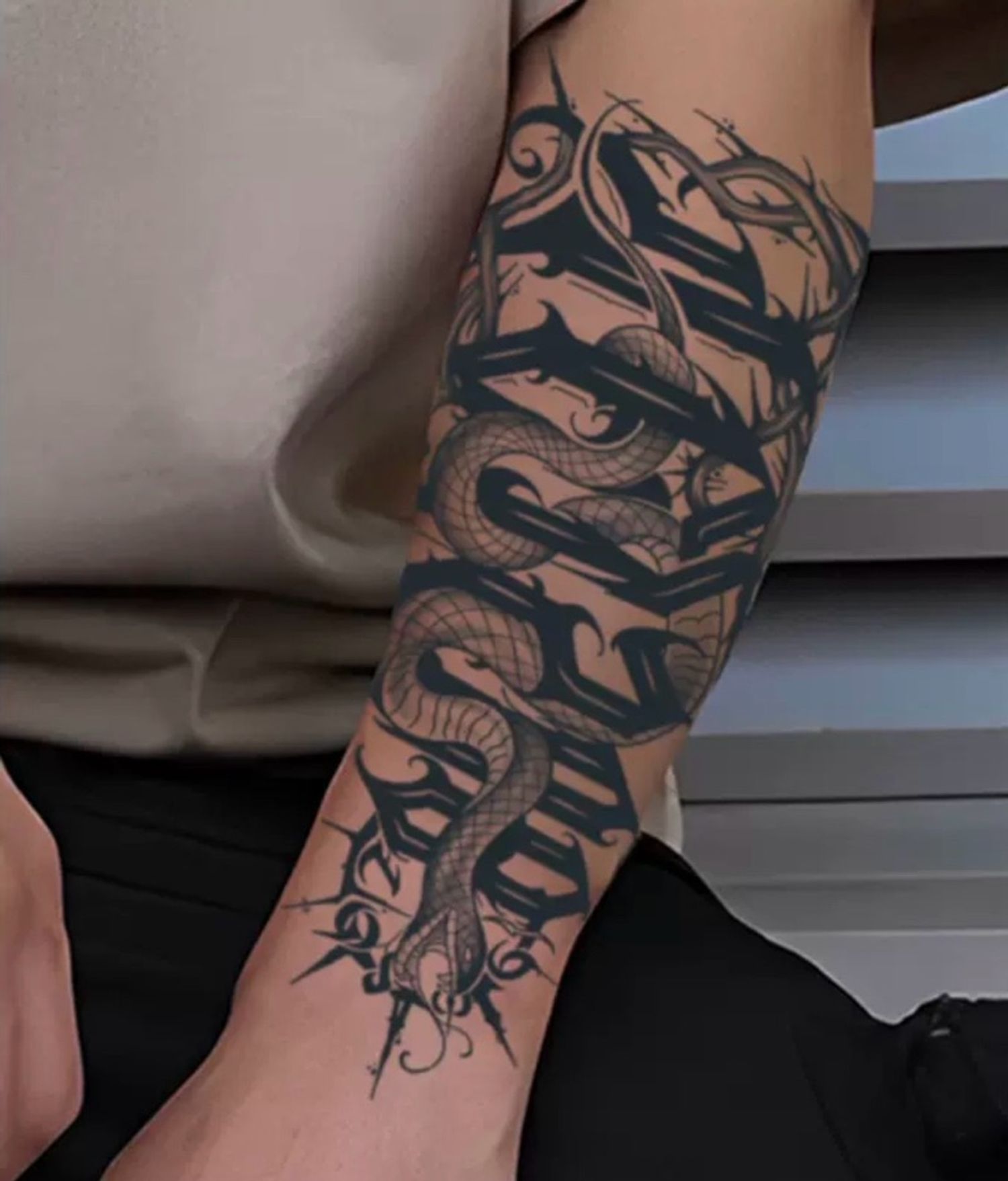Bio Snake Tattoo