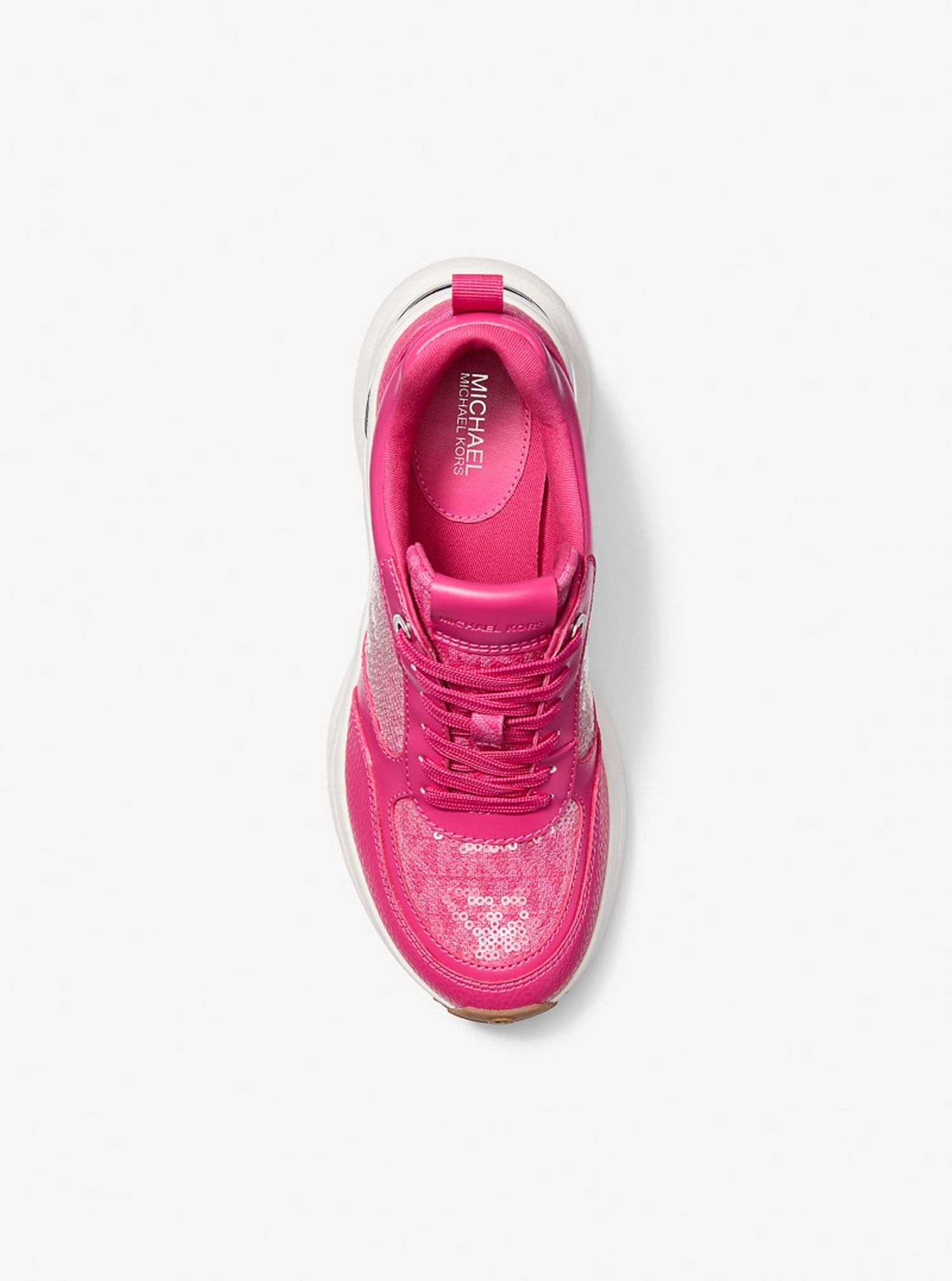 MK Katrina Wedge Trainer Pink